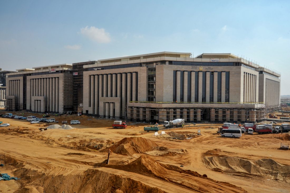 FOUR MINISTRY BUILDINGS