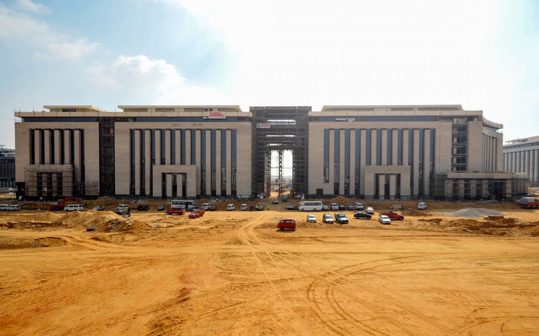 FOUR MINISTRY BUILDINGS